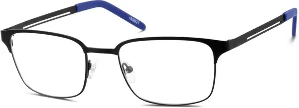Zenni Browline Full Rim Eyeglasses - Black