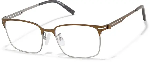 Zenni Browline Eyeglasses With Full Rim - Copper