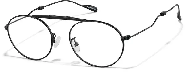 Zenni Oval Full Rim Eyeglasses - Black