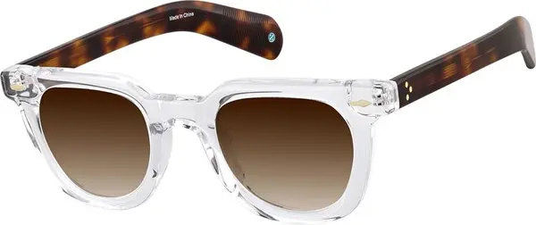 Zenni Square Full Rim Sunglasses - Mist