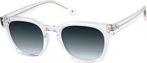 Zenni Square Full Rim Sunglasses - Mist