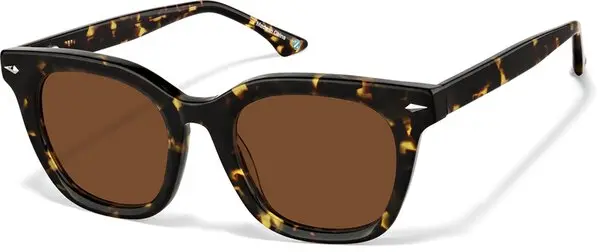 Zenni Embellished Cat Eye Sunglasses - Tortoiseshell