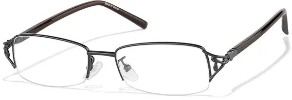 Zenni Rectangle Eyeglasses - Gray