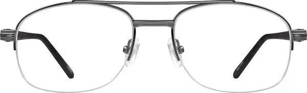 Zenni Aviator Half Rim Frame