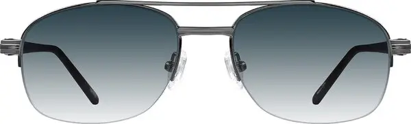 Zenni Aviator Half Rim Frame