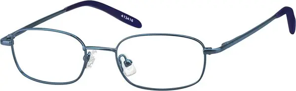 Zenni Classic Rectangle Eyeglasses - Blue