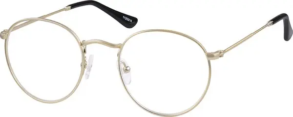 Zenni Sepulveda Round Eyeglasses - Gold