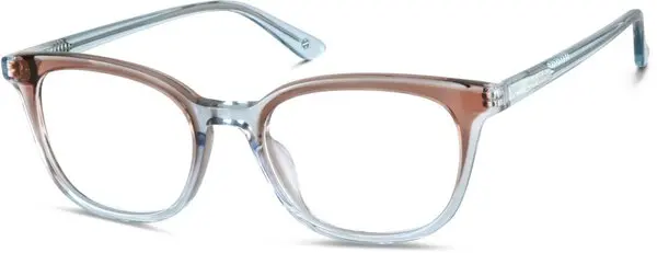 Zenni Sporty Square Eyeglasses - Blue