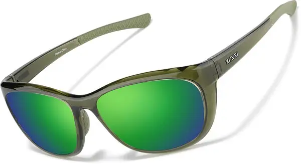 Zenni Sporty Square Eyeglasses - Green