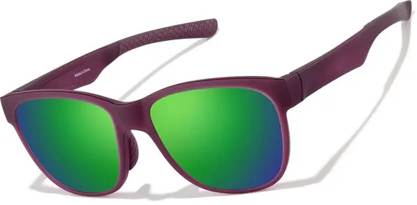 Zenni Sporty Square Eyeglasses - Purple