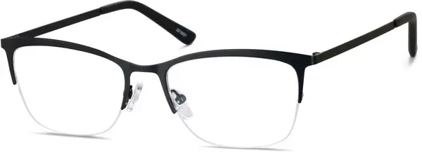 Zenni Rectangle Eyeglasses - Black
