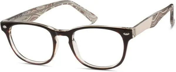 Zenni Optical Square Eyeglasses - Brown