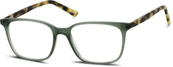 Zenni Optical Square Eyeglasses - Green
