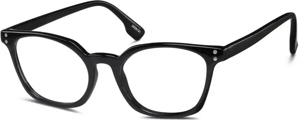 Zenni Square Full Rim Eyeglasses - Black