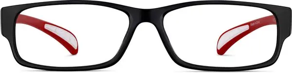 Zenni Rectangle Flexible Plastic Full Rim Eyeglasses