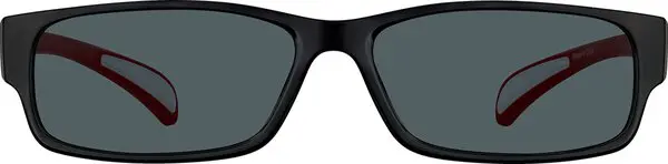 Zenni Rectangle Flexible Plastic Full Rim Eyeglasses