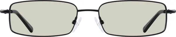 Zenni Classic Rectangle Eyeglasses Flex Titanium Full Rim Frame