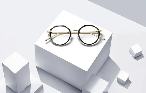 Zenni Artsy Geometric Full Rim Eyeglasses