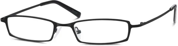 Zenni Lightweight Rectangle Full Rim Eyeglasses - Black