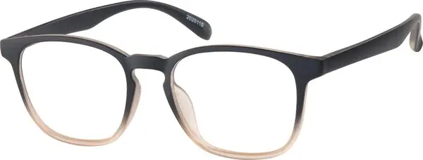 Zenni Classic Square Full Rim Frame - Ombre