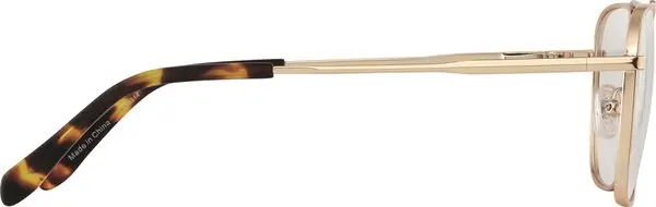 Zenni Aviator Full Rim Eyeglasses - Gold