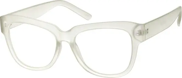 Zenni Square Full Rim Eyeglasses - Clear