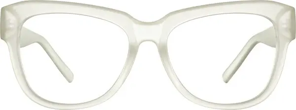Zenni Square Full Rim Frame - Clear