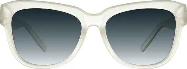 Zenni Square Full Rim Frame - Clear