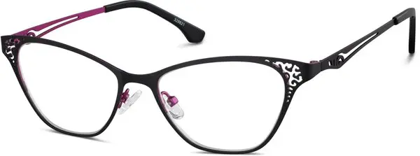 Zenni Cat-eye Full Rim Frame - Black