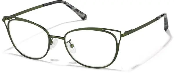 Zenni Cat-eye Full Rim Eyeglasses - Hunter Green