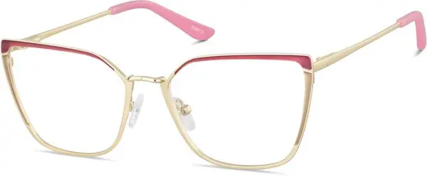 Zenni Cat-eye Full Rim Eyeglasses - Pink