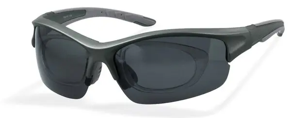 Zenni Wrap-around Sports Sunglasses - Gray