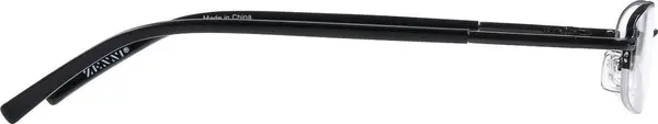 Zenni Retro Oval Half-rim Eyeglasses