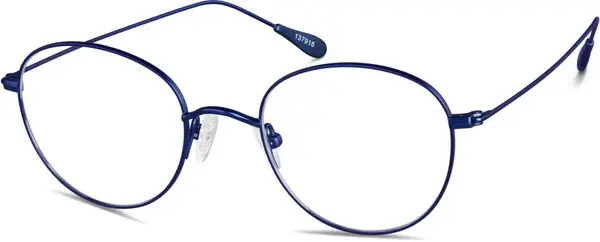 Zenni Round Eyeglasses - Navy