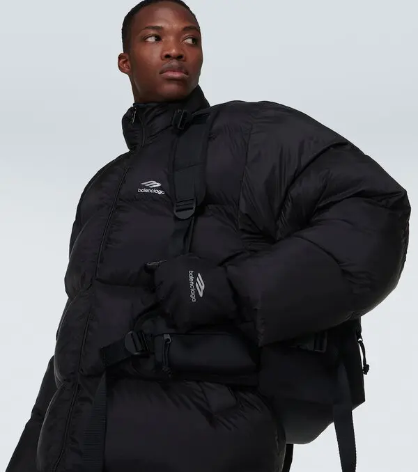 Balenciaga 3b Sports Icon Ski Jacket - Black | Editorialist