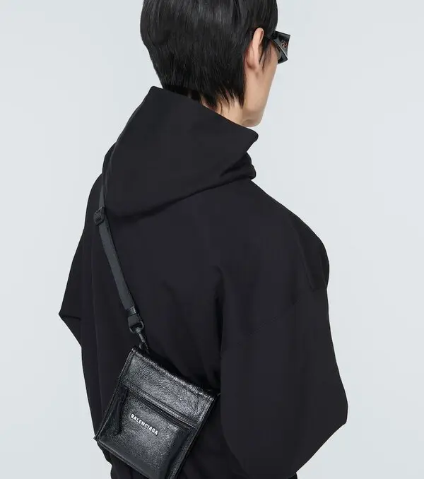 Balenciaga Explorer Leather Pouch