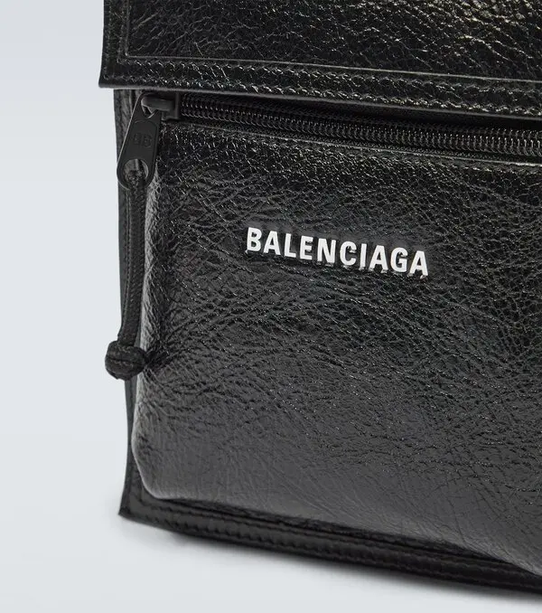 Balenciaga Explorer Leather Pouch