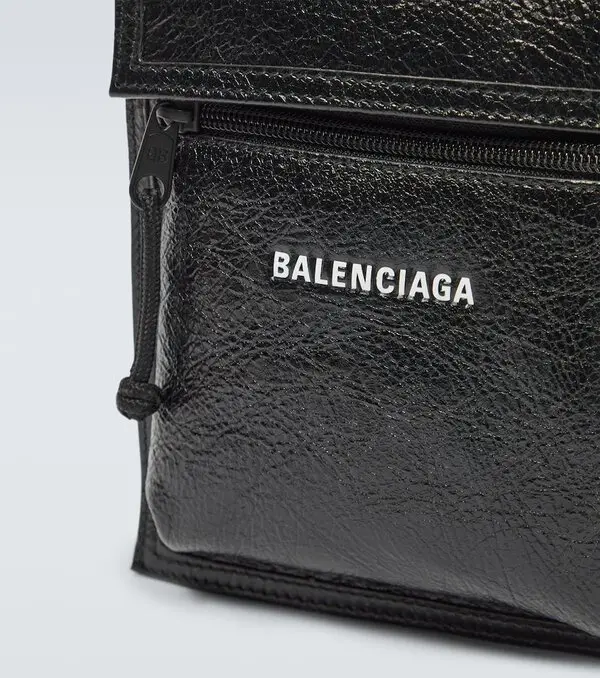 Balenciaga Explorer Leather Pouch