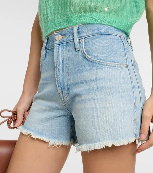 FRAME Le Super High Denim Shorts