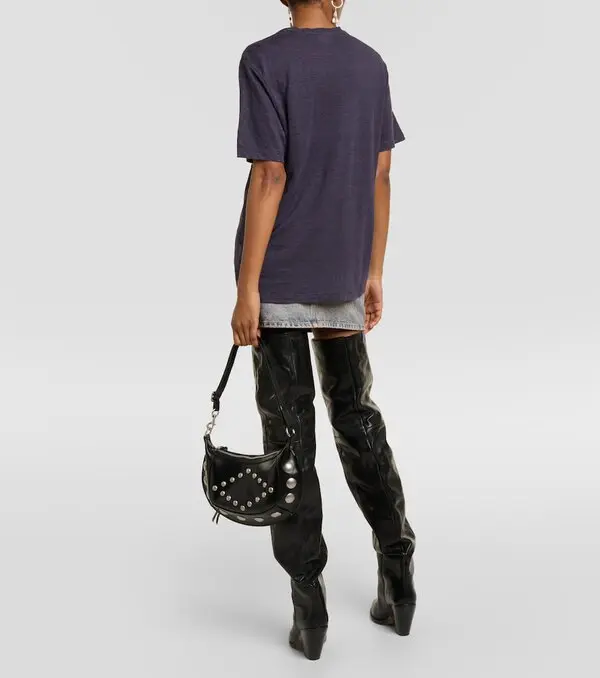 MARANT ETOILE Zewel Logo T-shirt - Blue