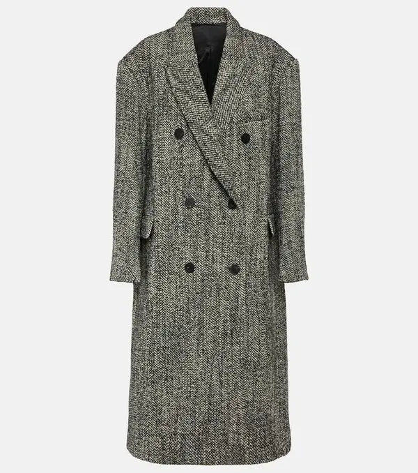Isabel Marant Lojimiko Oversized Wool-blend Coat