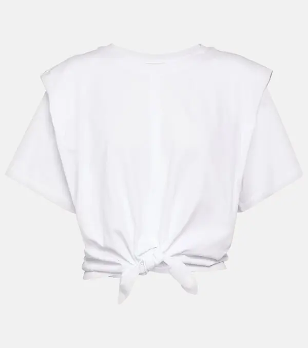 Isabel Marant Étoile Zelikia Cotton Jersey T-shirt - White