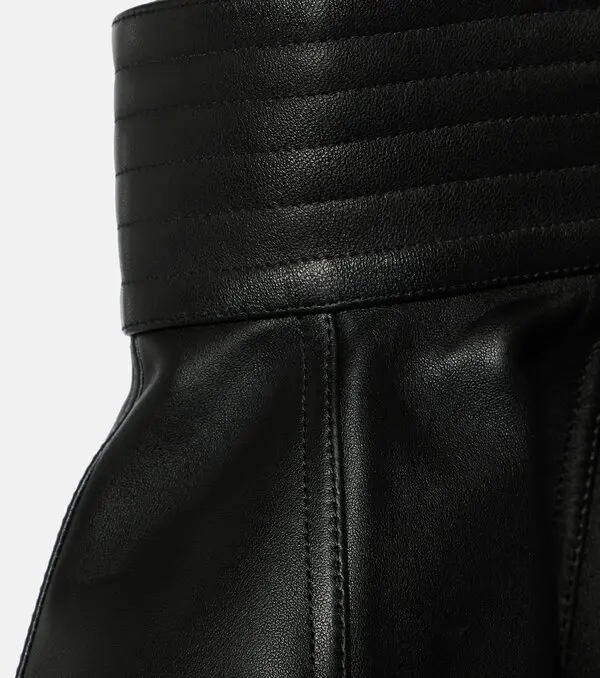 Alaïa Peplum Leather Belt