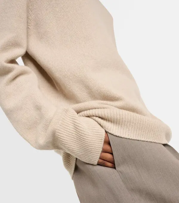 THE ROW Stepny Wool And Cashmere Turtleneck Sweater
