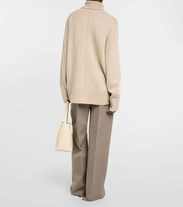 THE ROW Stepny Wool And Cashmere Turtleneck Sweater