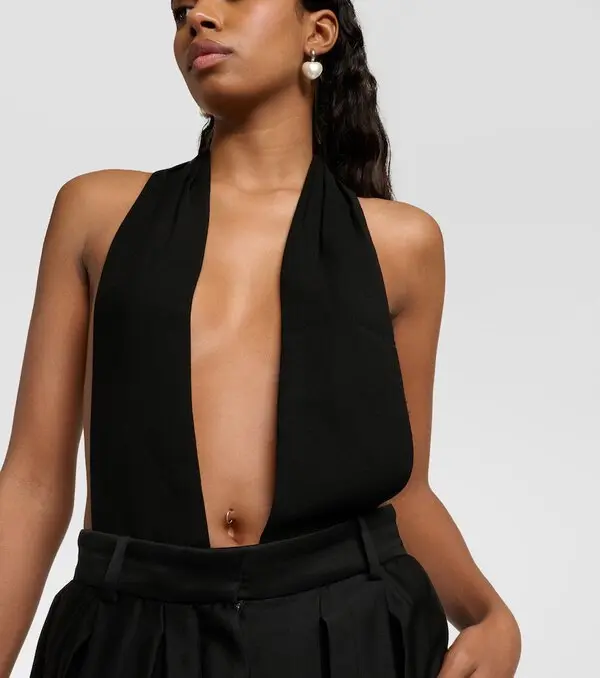 MONOT Mônot Halterneck Bodysuit