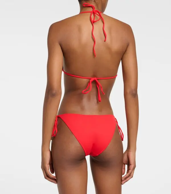 Melissa Odabash Cancun Side-tie Bikini Bottoms - Red
