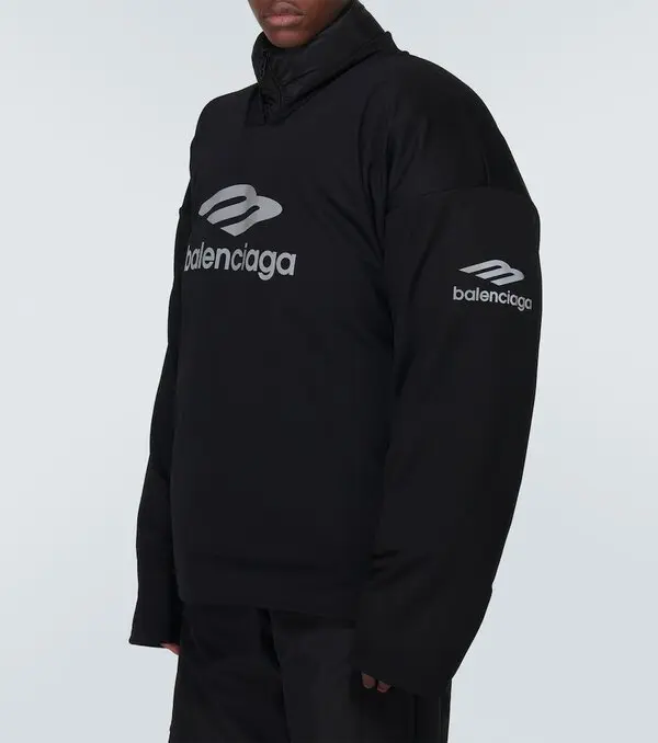 Balenciaga 3b Sports Icon Oversized Top