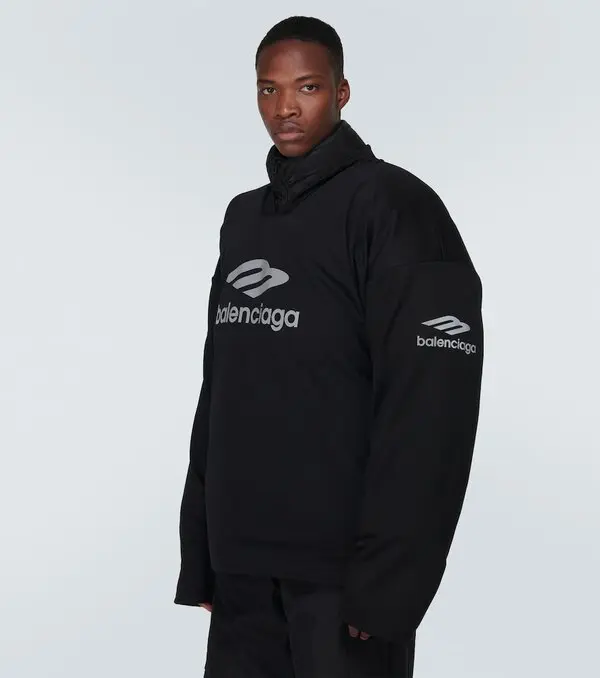 Balenciaga 3b Sports Icon Oversized Top