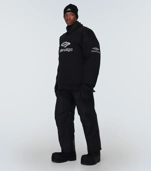 Balenciaga 3b Sports Icon Oversized Top